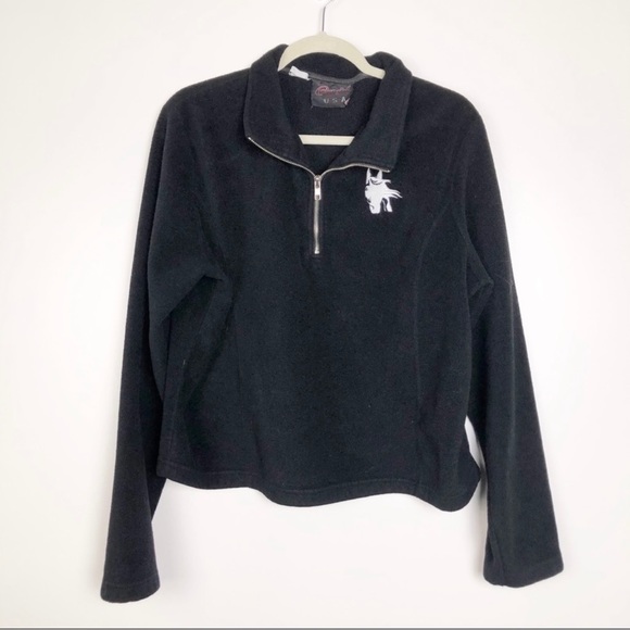 Cowgirl Hardware | Sweaters | Cowgirl Hardware Horse Quarter Zip ...